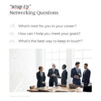 20 Questions That Will Help You Make a Lasting Impression at Any Networking Event | Ivy Exec